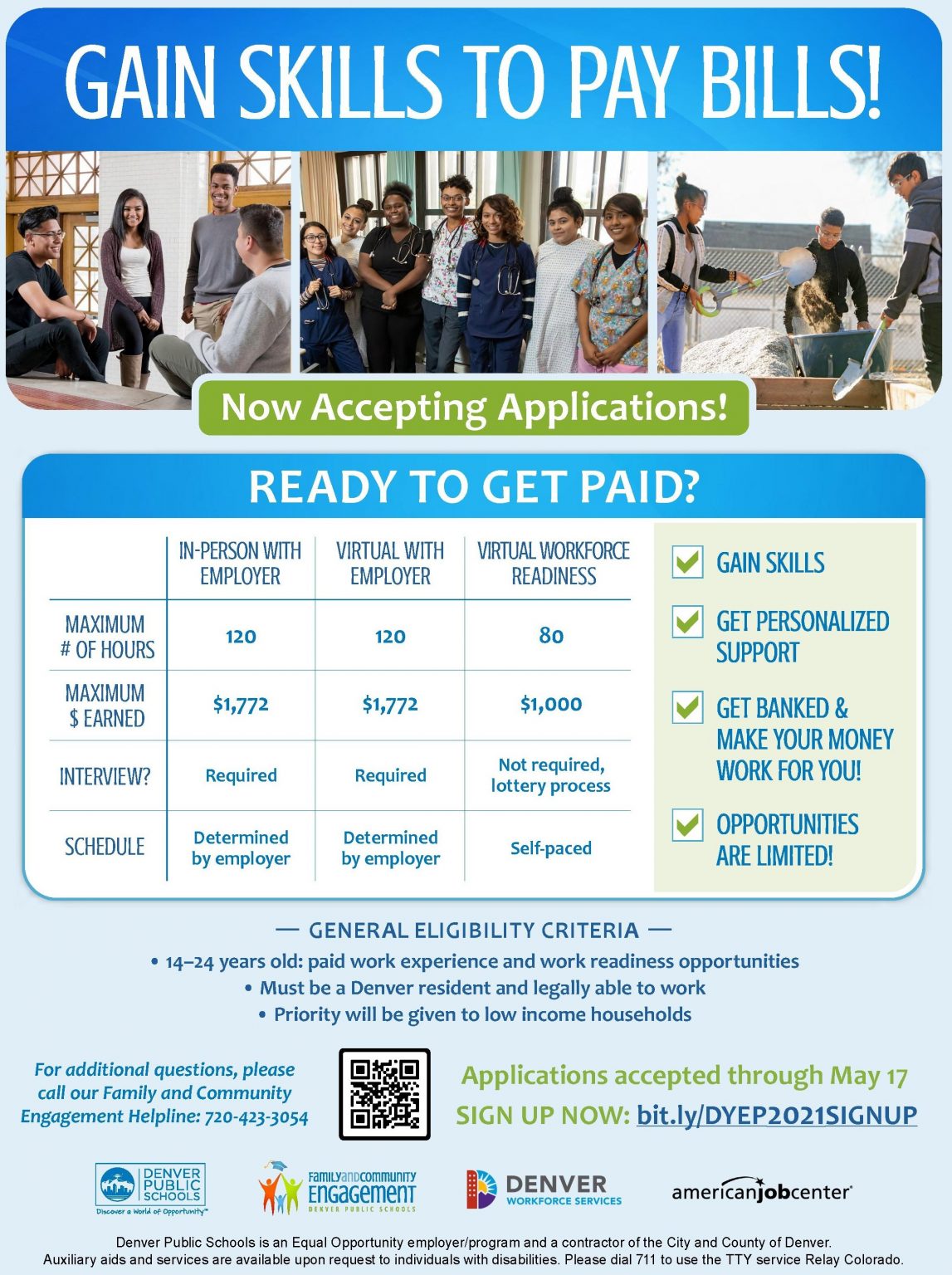 Colfax Elementary » Denver Youth Employment Program (DYEP)